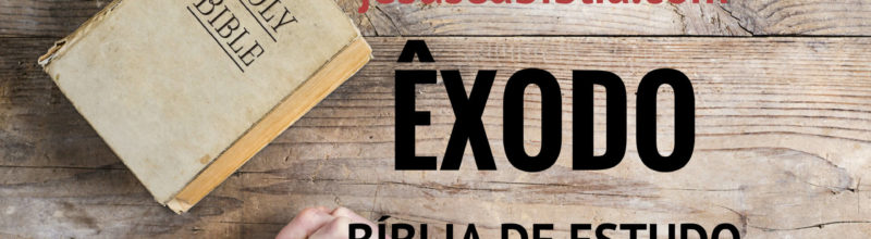 Estudo Completo Do Livro De êxodo Jesus E A Bíblia